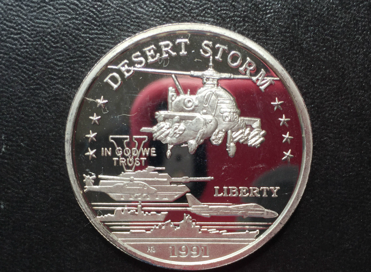 1991 New Queensland Mint AH-64 Apache Attack Helicopter $25 Silver Coin ...