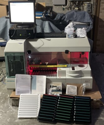 SIEMENS BCS XP COAGULATION ANALYZER SYSTEM With Software And PC S/N ...