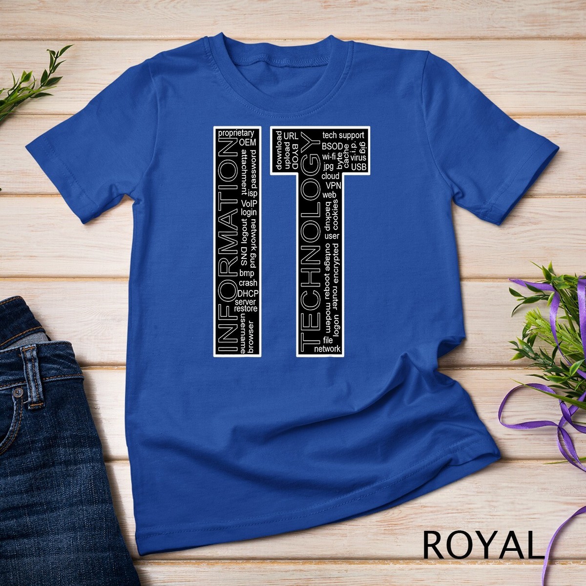 Information Technology T Shirt Design