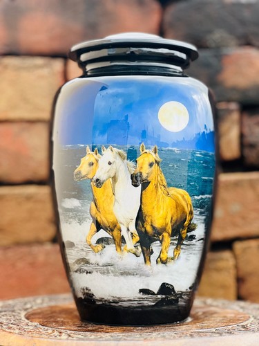 Wild Horses Cremation Urn, Cremation Urns Adult, Urns for Human Ashes ...