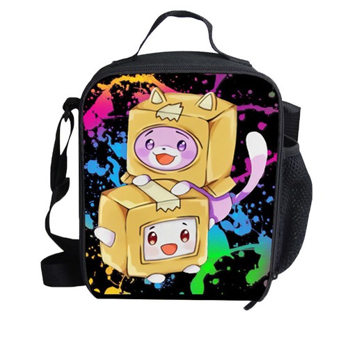 Lankybox Aphmau Sonic Insulated Lunch Bag Kids School Travel Picnic ...