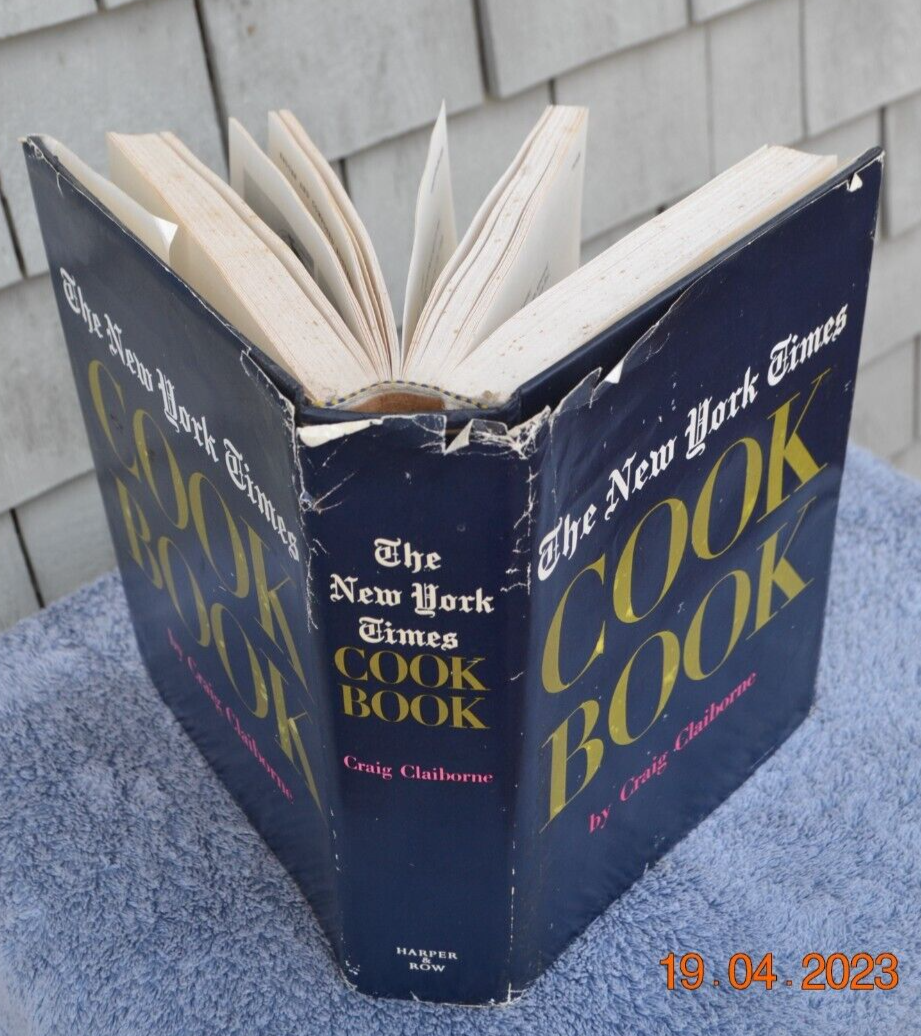 The New York Times Cook Book by Craig Claiborne 1961 HC 1st Ed | eBay