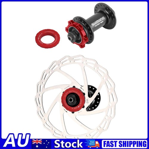 Bike Center Lock Conversion Aluminum Alloy Bicycle Centerlock to 6-hole ...