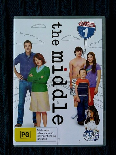 THE MIDDLE – SEASON 1 – DVD- 3 DISC SET - R-4, LIKE NEW, FREE POST IN ...