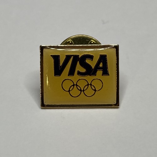 Lapel Pin - Visa Sponsored Olympic Rings S67 | eBay