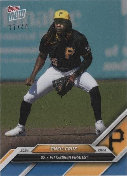 2024 Topps Now Road to Opening Day - Oneil Cruz #OD-232 Blue /49 for ...