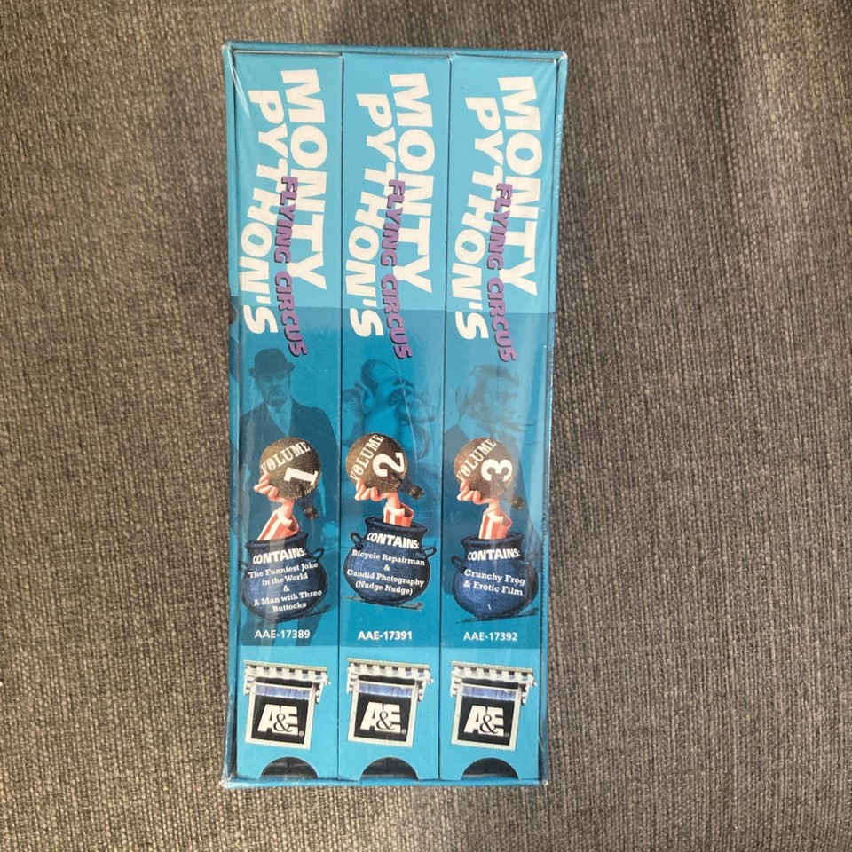 Monty Pythons Flying Circus - Set 1: Season 1 (VHS, 1999, 3-Tape Set ...