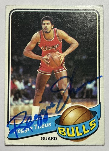 Reggie Theus Signed Rookie Card 1979-80 Topps #44 - Autograph RC ...