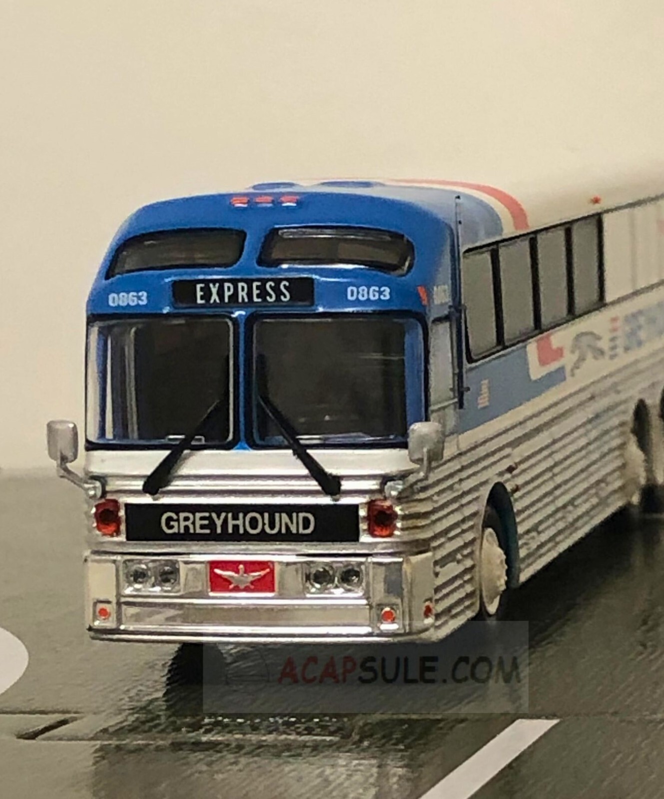Vintage Greyhound Package Express - 1/87 Scale Eagle Model 10 ...