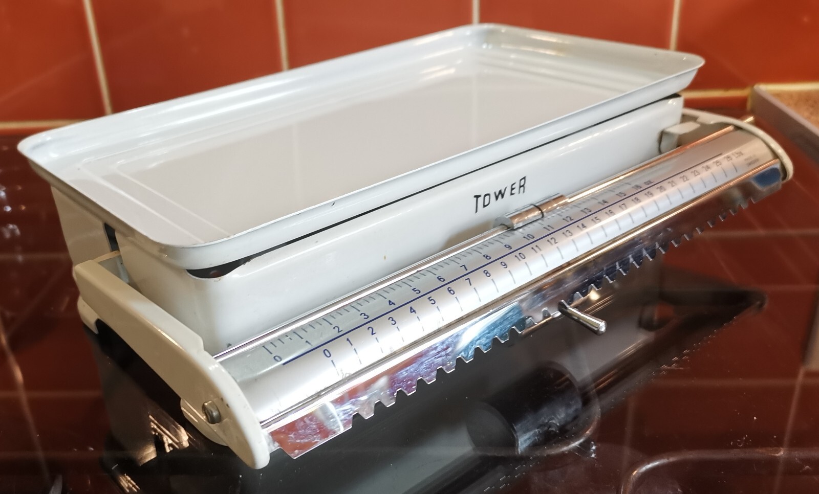 Vintage Tower Balance Beam Kitchen Scales. Made in Sweden | eBay UK