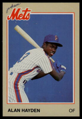 1987 Feder Alan Hayden Jackson Mets | eBay