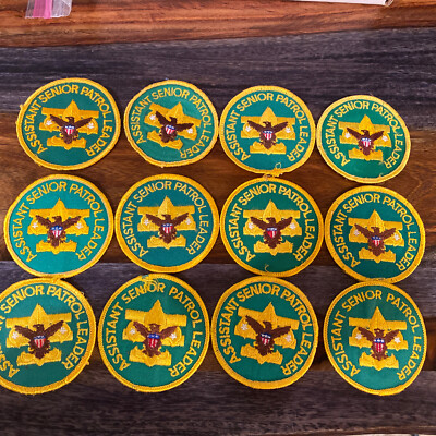 Older Boy Scout Assistant Senior Patrol Leader Patch See Description | eBay