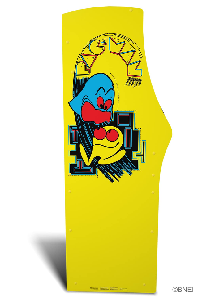 Arcade1Up Pac-Man Deluxe Arcade Machine for Home - 5 Feet Tall - 14 ...