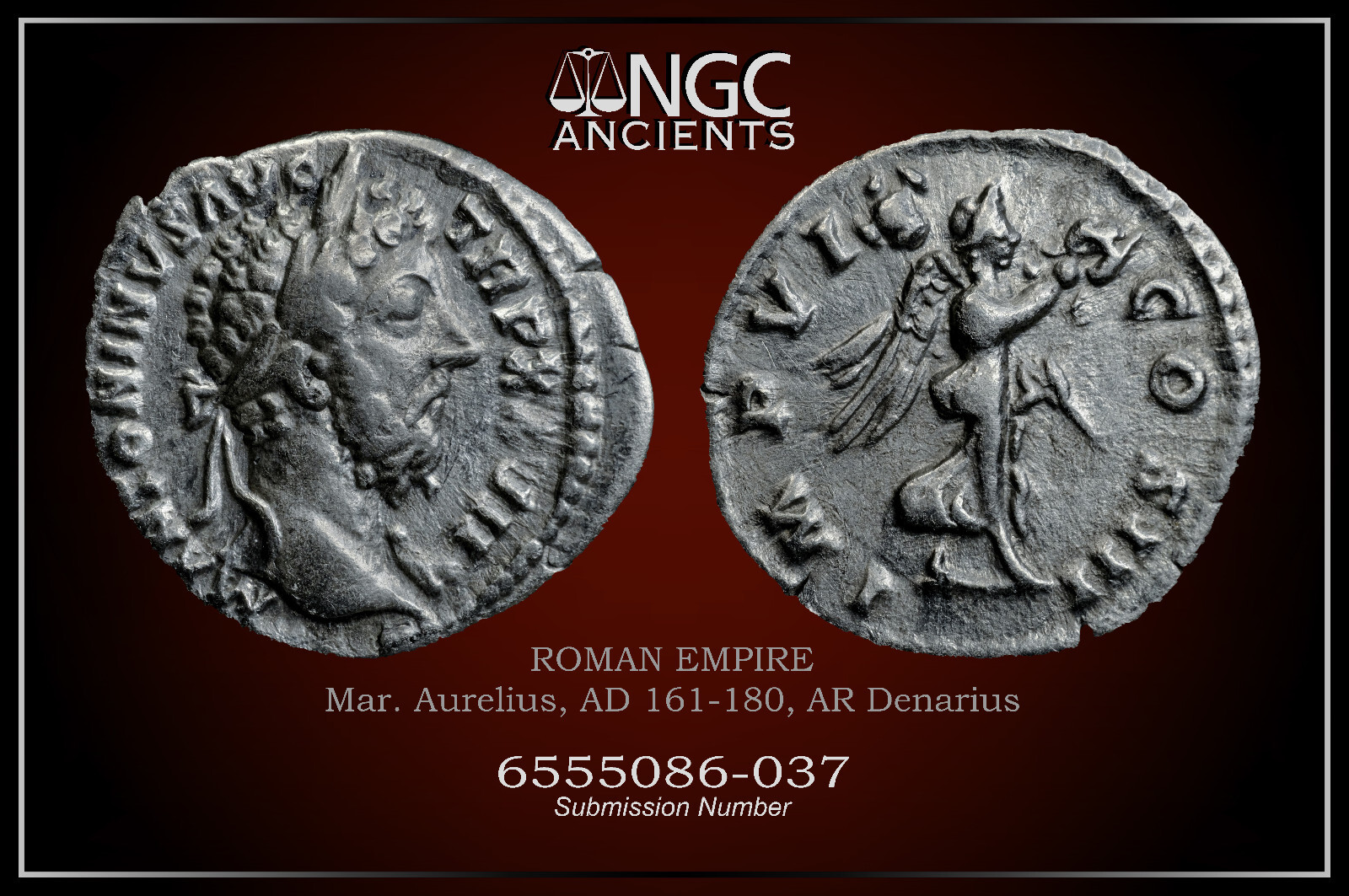 Marcus Aurelius Ancient coin NGC VF. AR Denarius AD 161-180. A1004 | eBay