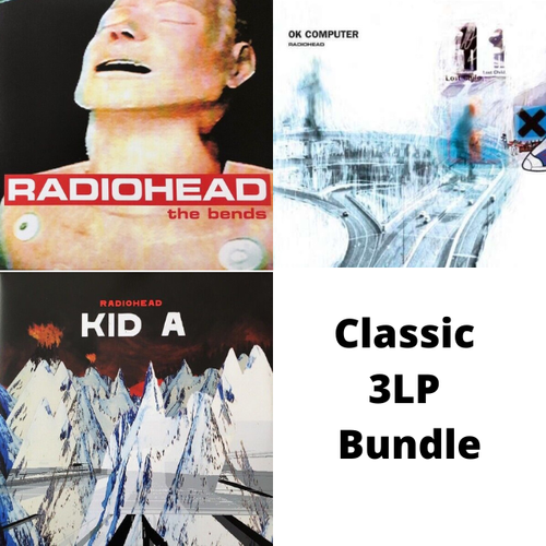 Radiohead Classic 3 LP Vinyl Collection Custom Bundle [New & Sealed ...