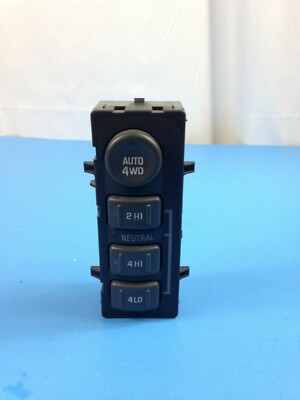 99-02 Chevy GMC GM 4x4 4WD Selector Switch Tahoe Yukon Sierra Silverado ...