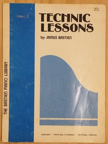 THE BASTIEN PIANO LIBRARY-TECHNIC LESSONS-LEVEL 2-MUSIC BOOK | eBay
