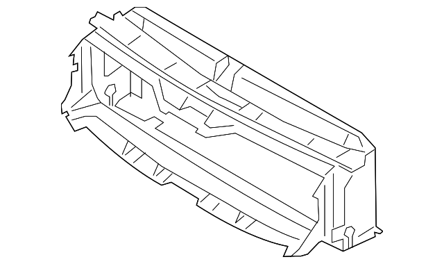 Genuine OEM Radiator Support Air Duct for BMW 51747290610 for sale ...