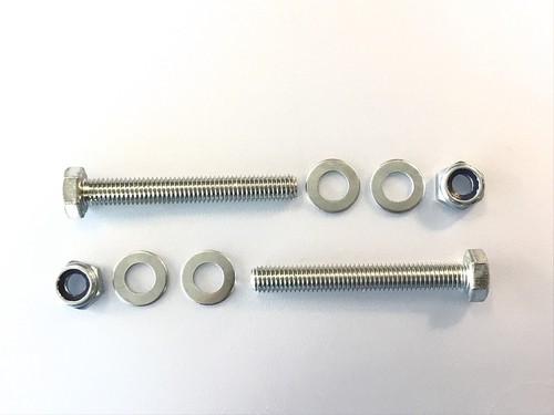 5 St. Schraube ISO 4017 M8x90 8.8 verzinkt + Mutter M8 Kl.10 + 2x U ...