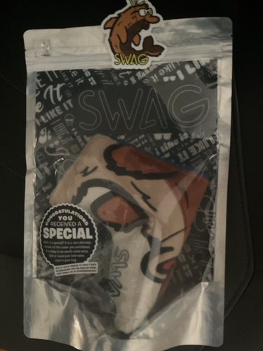 Swag golf Reindeer-in-training flipper blade cover special with sticker ...