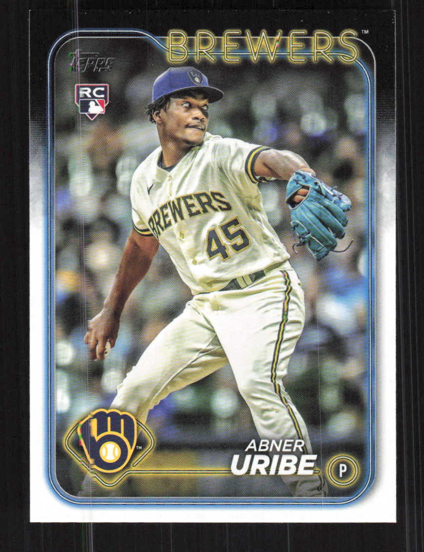 Abner Uribe RC 2024 Topps Series 1 Milwaukee Brewers #310 | eBay