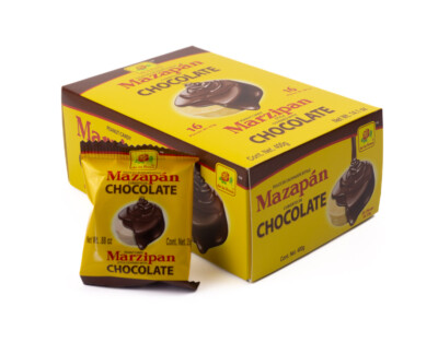 Mazapan De Chocolate De La Rosa Mexican Chocolate Covered Marzipan 16 ...