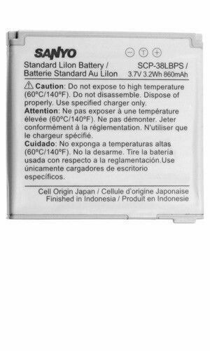 OEM SANYO SCP-38LBPS SCP-6780 SCP6780 INNUENDO ORGINAL BATTERY | eBay
