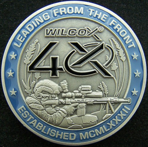 Wilcox 4OX Challenge Coin | eBay