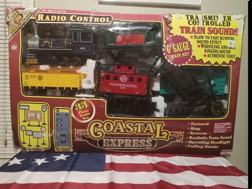 EZTEC+Radio+Control+Coastal+Express+G+Gauge+Scale+Train+Set+Tr2172 for ...