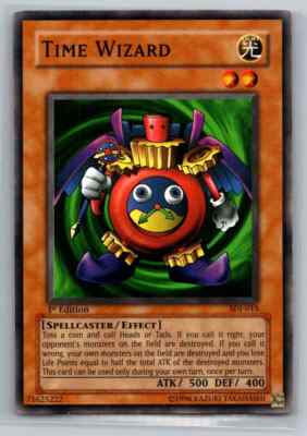 Time Wizard - #SDJ-015 Common 1st Ed Yugioh | eBay