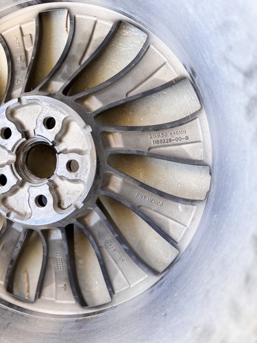 Tesla Model Y Wheels OEM 21 inch Performance UberTurbine Rim - 21 x 9.5 ...