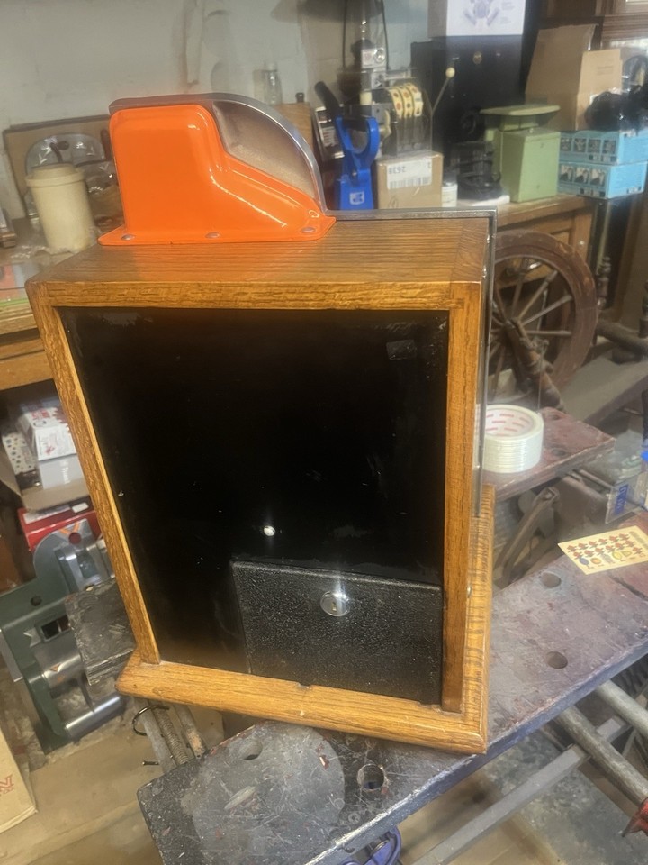 VINTAGE MILLS 5-C CHEVRON QT SLOT MACHINE RESTORED ORIGINAL LOCKS | eBay