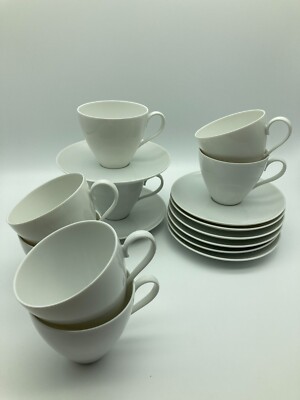 Eva Zeisel Johann Haviland 8 x Cups and Saucers | eBay