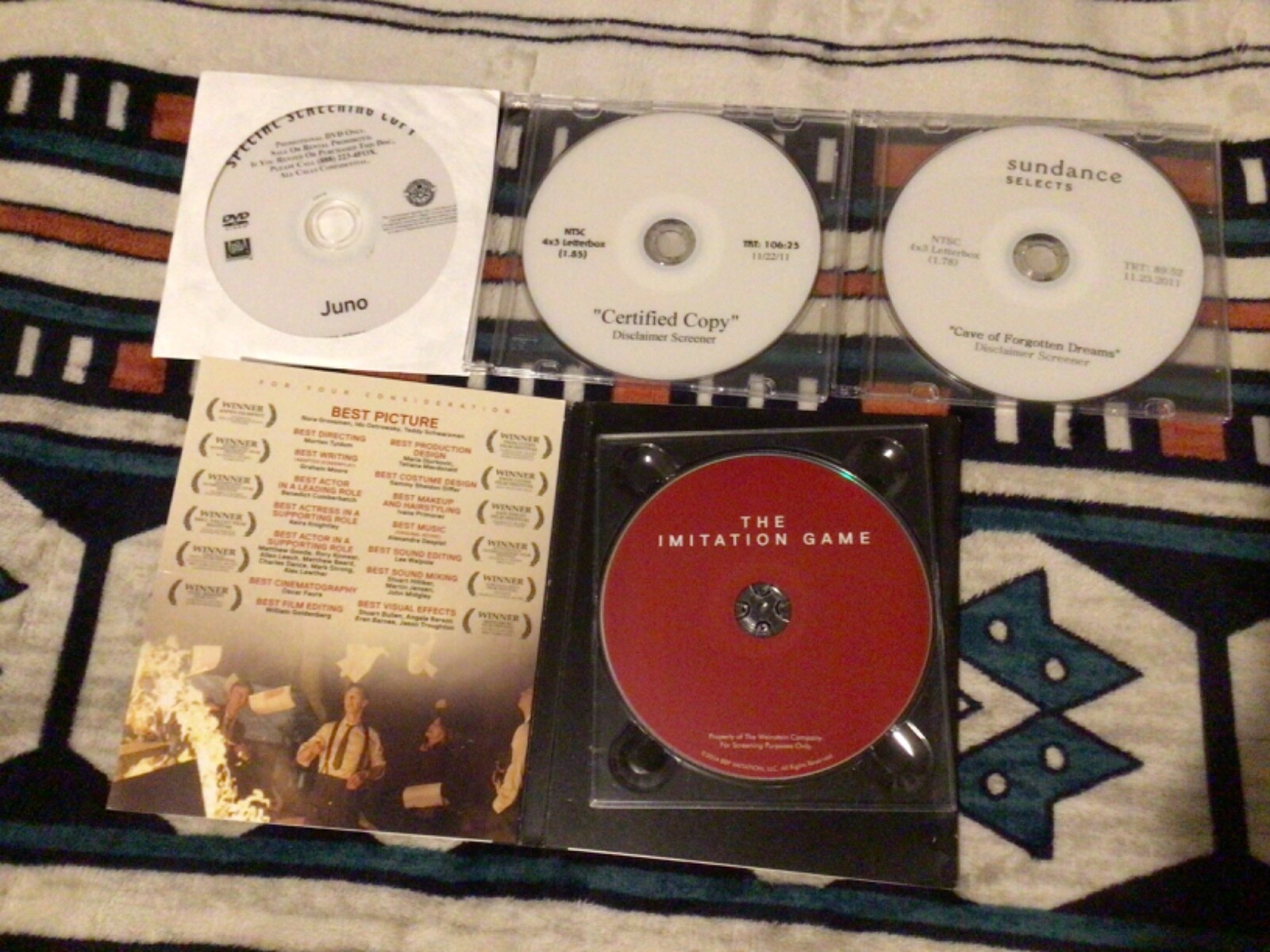 Lot Of 13 FYC For Your Consideration / Screener DVDs NFS DVD Lot RARE ...