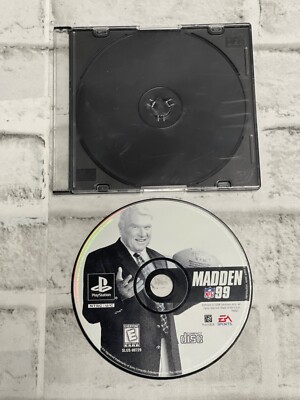 Sony PlayStation 1 Madden NFL 99 PS1 (1998) DISC ONLY + Jewel Case ...