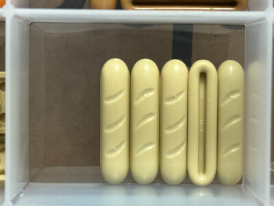 LEGO Parts - Tan Bread / Baguette - No 4342 - QTY 5 | eBay