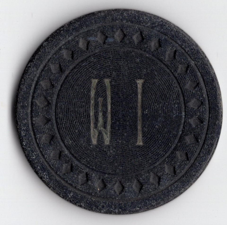 Unidentified Casino Chips: (WI) Black | eBay