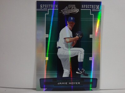 2005 Playoff Absolute Memorabilia Spectrum Silver /150 Jamie Moyer #129 ...