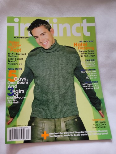 2003 November Instinct magazine Hotel Hopping Sid Spain (CP282) | eBay