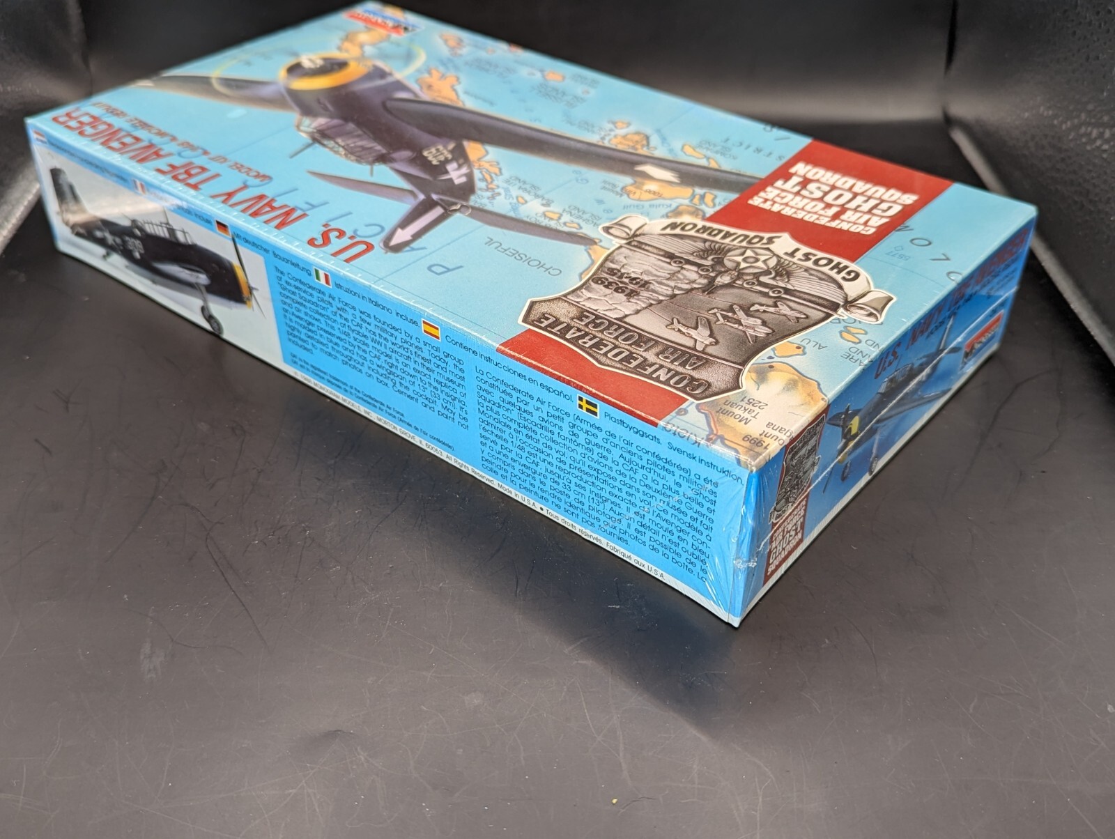 Monogram 1:48 Confederate Air Force Ghost Squadron US Navy TBF Avenger ...