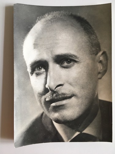 figure politique August DE WINTER photo de presse portrait c.1960 | eBay