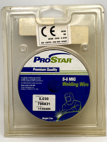 WELDING WIRE PROSTAR ER 70S6 MIG Wire .030 X 2 LB 4 inch Spool PREMIUM ...