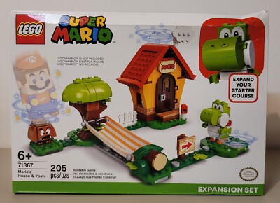 LEGO Super Mario: Mario's House & Yoshi Expansion Set (71367) Box ...