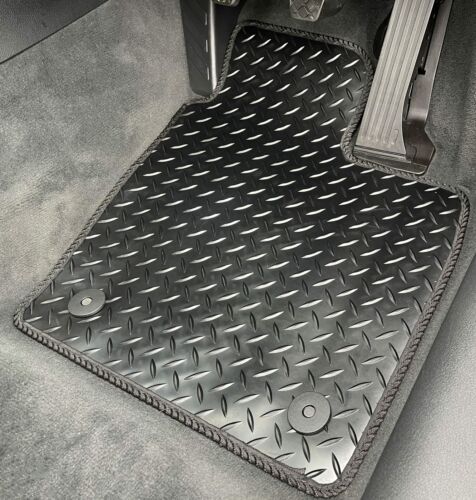 Fits Skoda Yeti Car Mats (2009-2020) Tailored Black Rubber | eBay UK