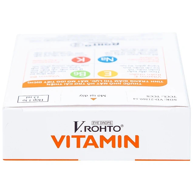 10x V.Rohto Vitamin Eye Drops - Rohto Vitamin for Dry Eyes Blurry ...