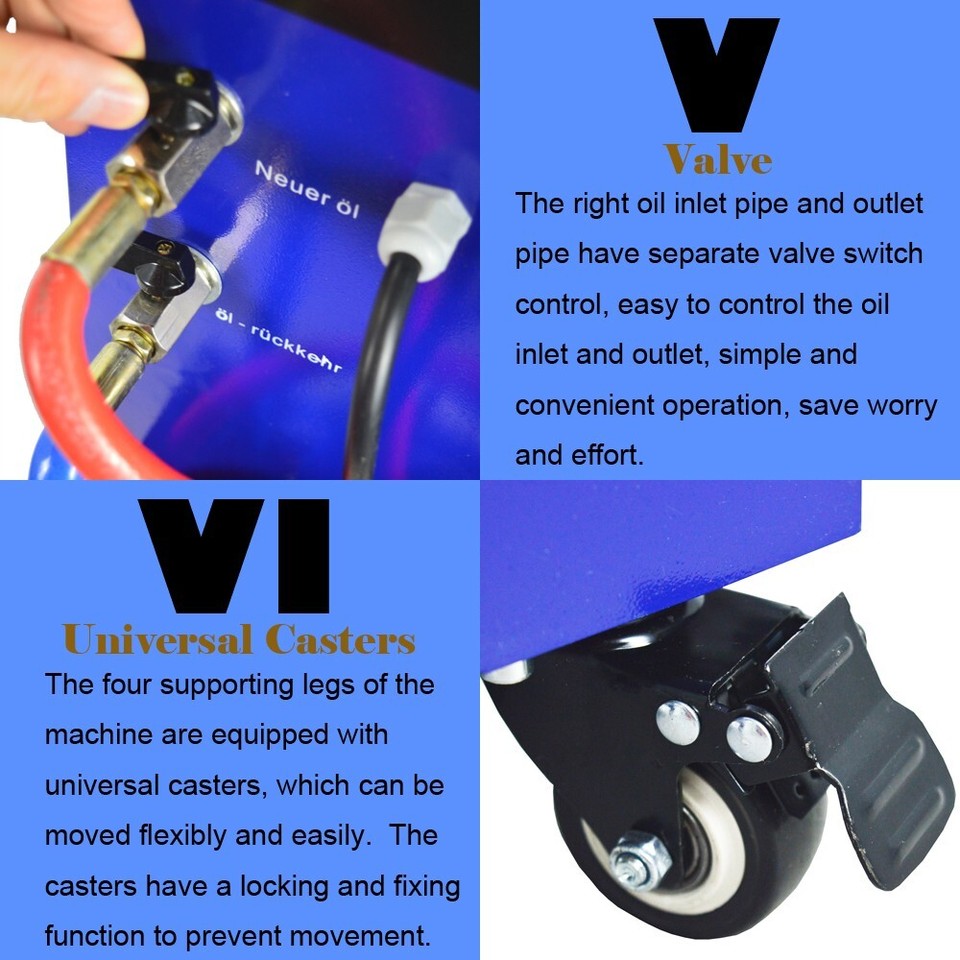 DC12V Auto Transmission Fluid Oil Exchange Flush Cleaning Machine ...