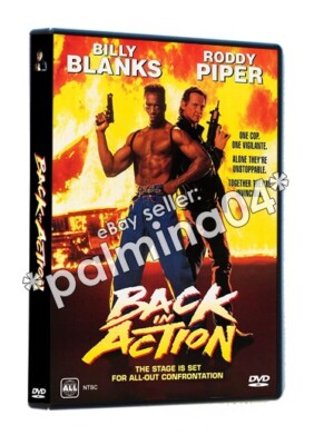BACK IN ACTION (1994) DVD-MOD Billy Blanks Roddy Piper REGION 1 NTSC ...