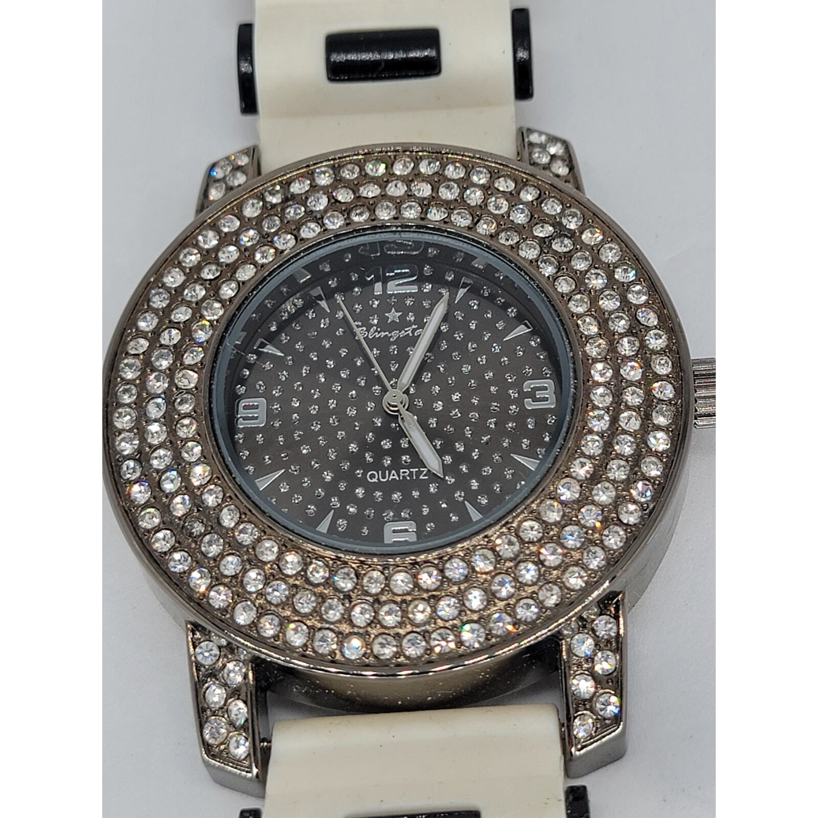 Blingstar Men's Oversized Diamond Watch with Iced Out… - Gem