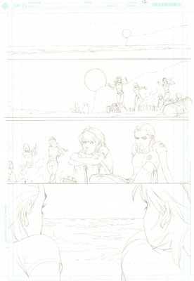 Michael Turner's Fathom Prelude #1 p.12 - Fathom Origin - 2005 art by ...