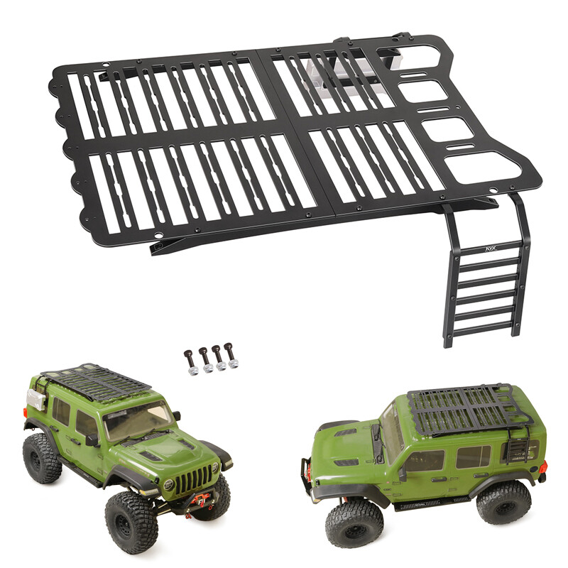Aluminum Alloy KYX Roof Luggage Rack For 1/6 Axial Scx6 AXI05000 RC Car ...